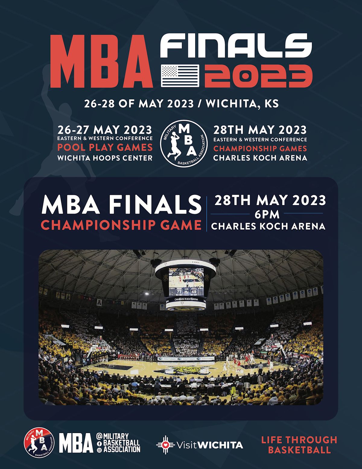 2023 MBA FINALS CHAMPIONSHIP GAME, Charles Koch Arena, Wichita, 28 May 2023