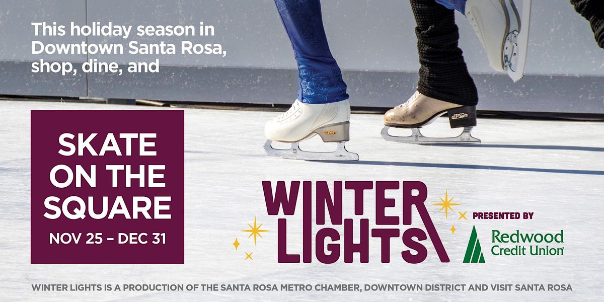 Winter Lights Synthetic Ice Rink in Old Courthouse Square, Old ...