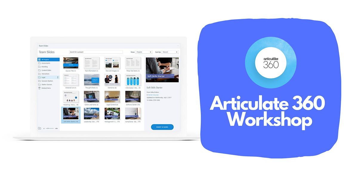 Get Started with Articulate Storyline 360 Dubai Workshop, Dubai, 22 November to 23 November