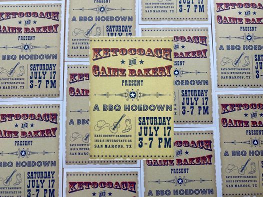 A BBQ HOEDOWN: Hosted by KetoCoach & Gainz Bakery, Hays County Barbeque ...