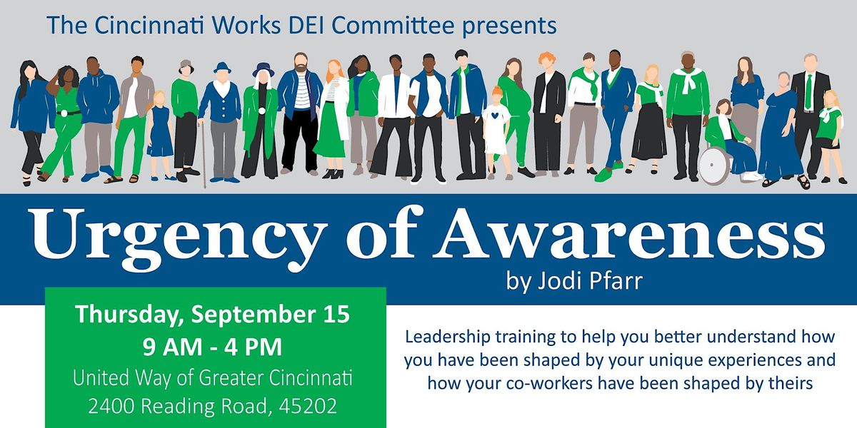 Urgency of Awareness, United Way of Greater Cincinnati, 15 September 2022