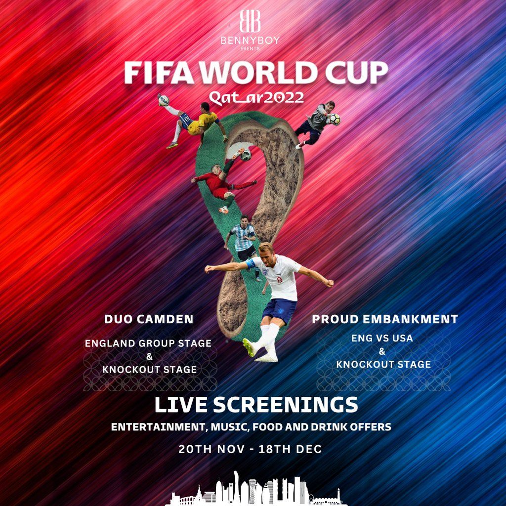 World Cup Live Screening: England vs USA Tickets, DUO London, 25 ...