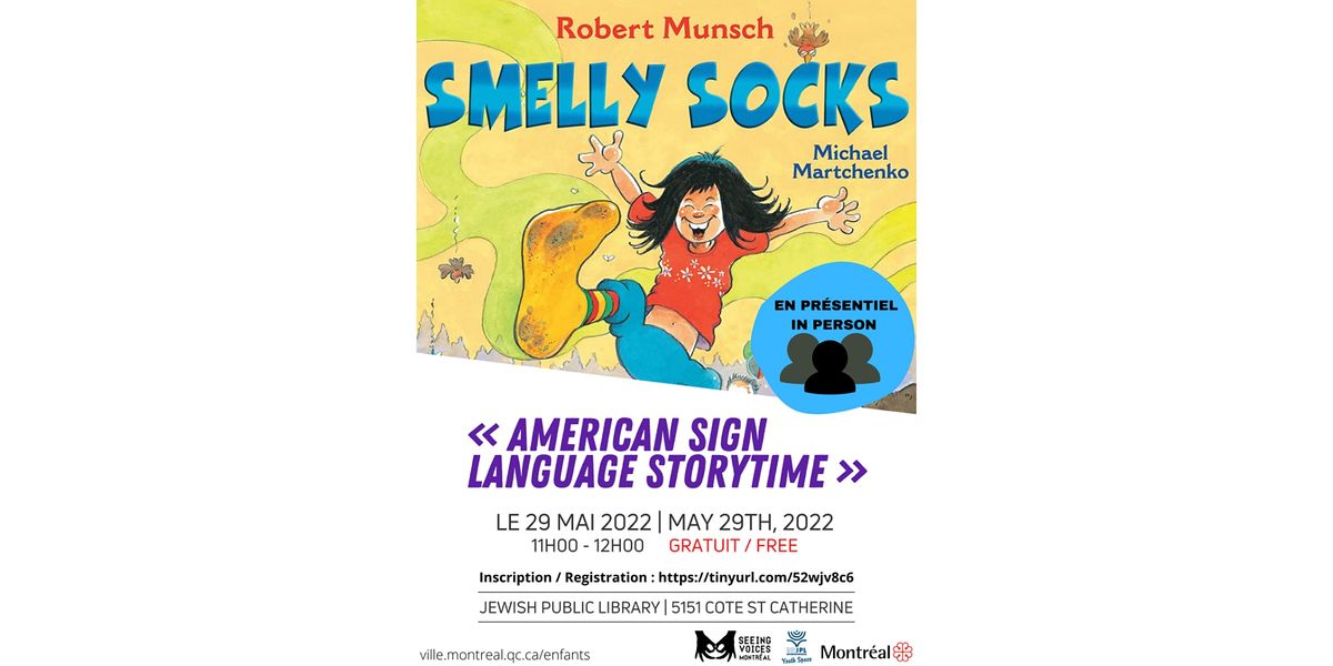 Récit en langue des signes américaine "Sign Along" (en présentiel ...