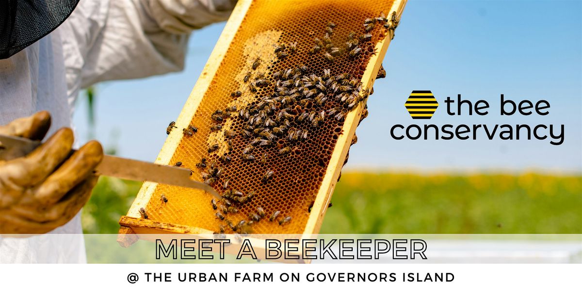 Meet a Beekeeper @ The Bee Conservancy on Governors Island, Governors Island, New York, 25 May ...