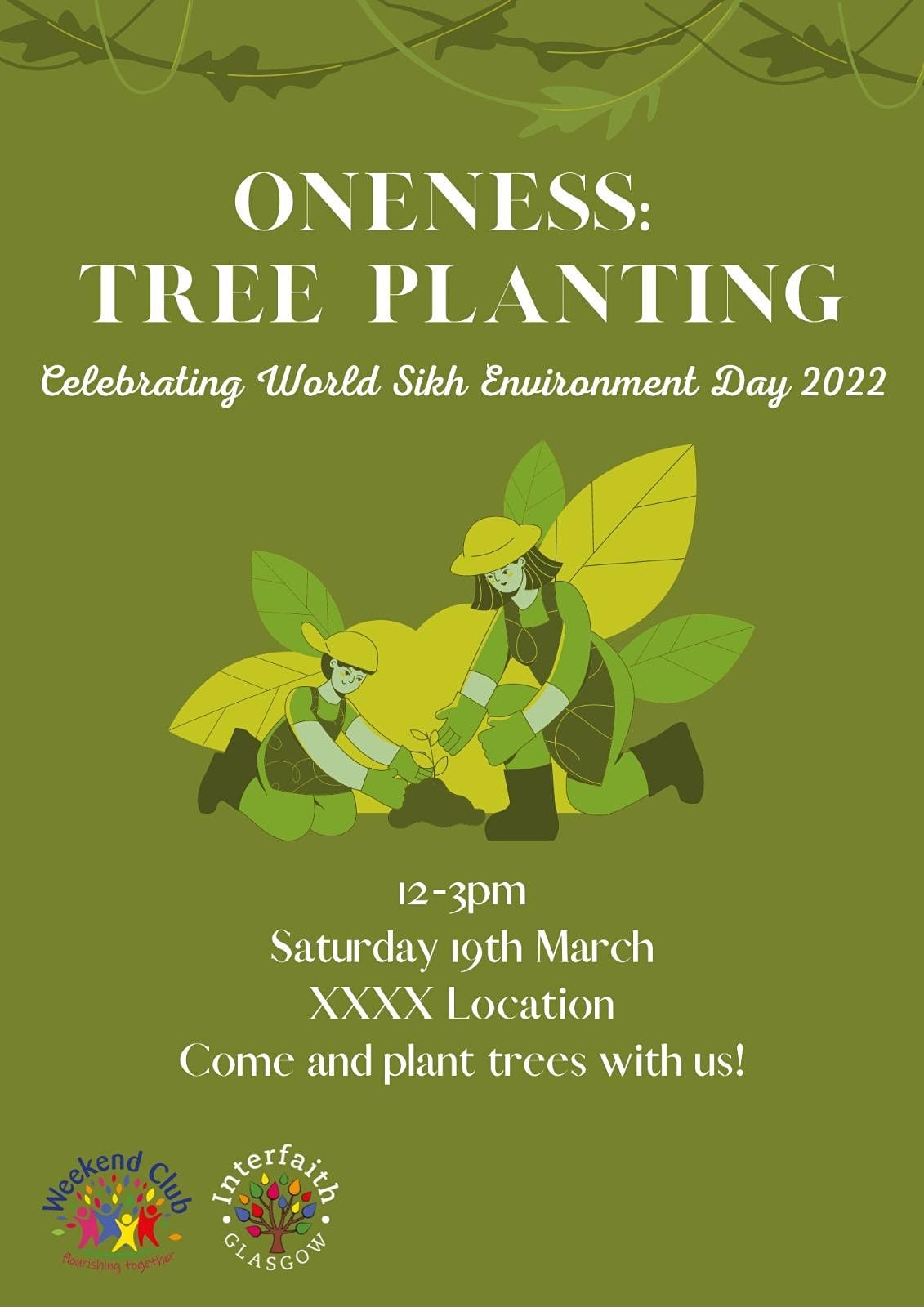 Oneness: Tree Planting & Create a Wildlife Corridor @ River Kelvin ...