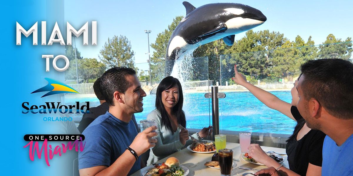 PREMIUM FAMILY PACKAGE: MIAMI TO SEAWORLD ORLANDO, SeaWorld Orlando, 1 ...
