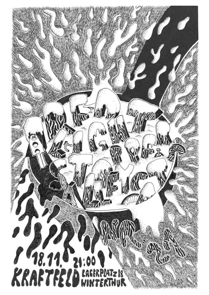 Red Light Stopper Alleycat, Kraftfeld, Winterthur, 18 November 2023