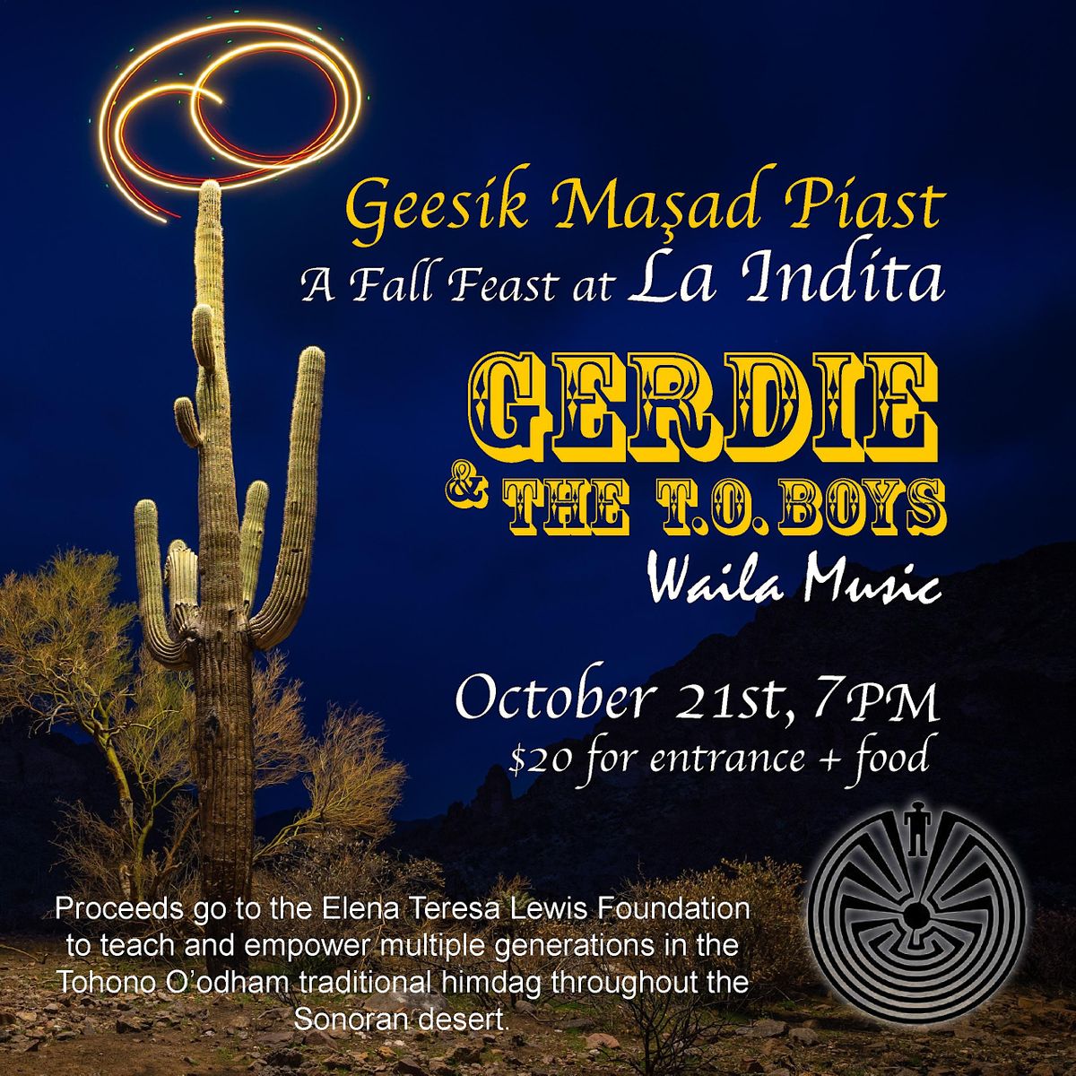 FALL FEAST w Gerdie and the T.O. Boys, La Indita Mexican Restaurant ...