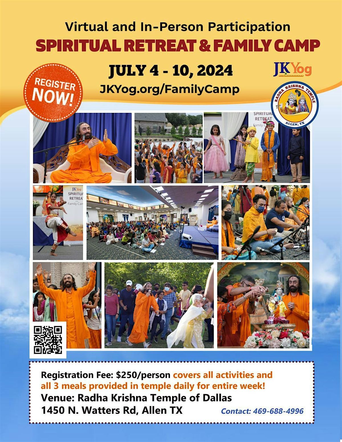 Embrace Spiritual Growth at JKYogs Spiritual Retreat & Family Camp 2024 ...