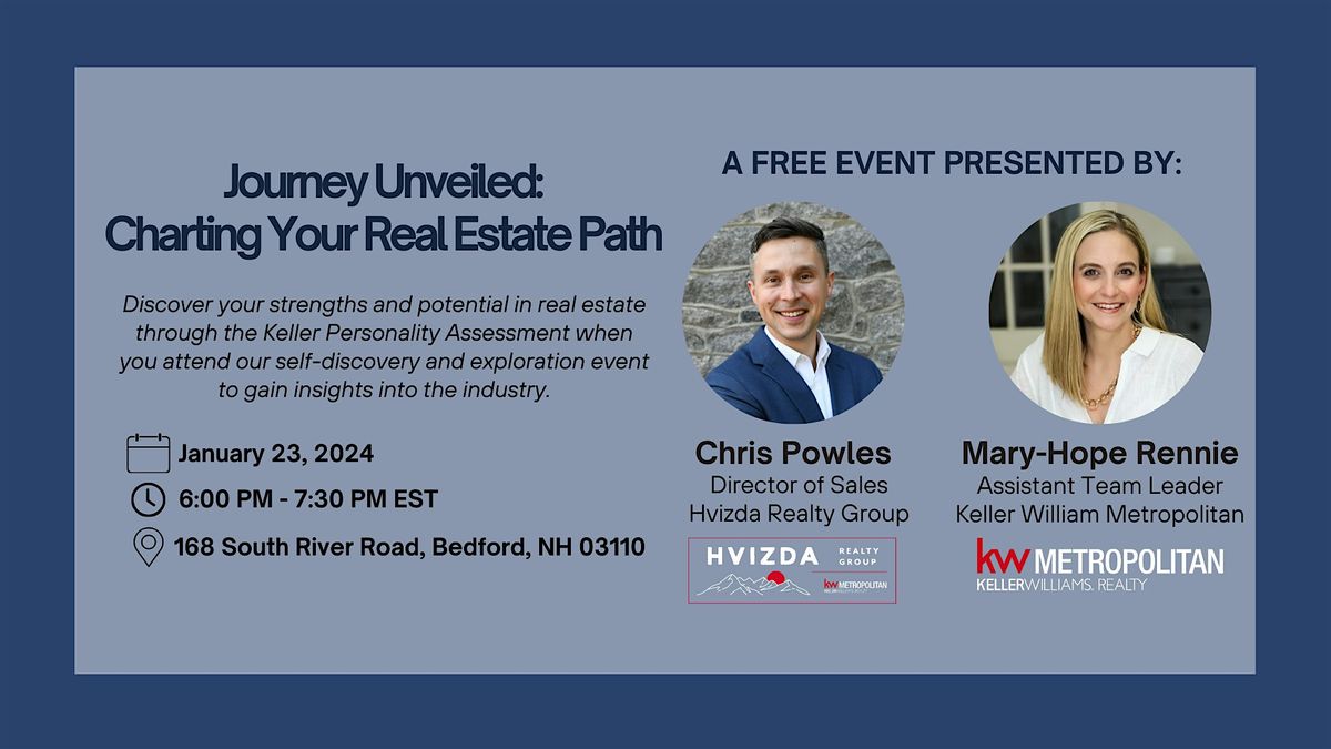 Journey Unveiled: Charting Your Real Estate Path, 168 S River Rd ...