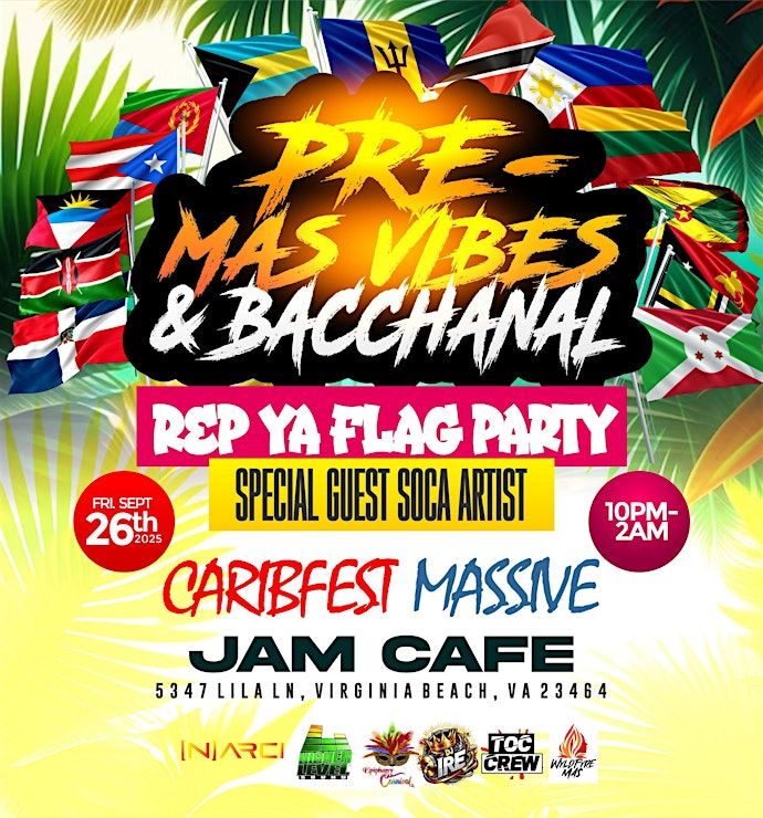 REP YA FLAG!, JAM Cafe, Virginia Beach, 26 September to 27 September