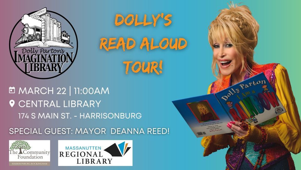 Dollys Read Aloud Tour @ Central Library, Massanutten Regional Library ...