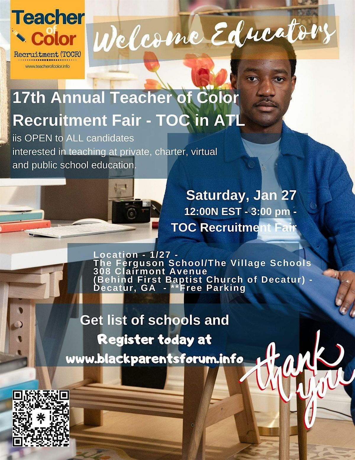 2024 TOC Recruitment, 308 Clairemont Ave, Decatur, 27 January 2024