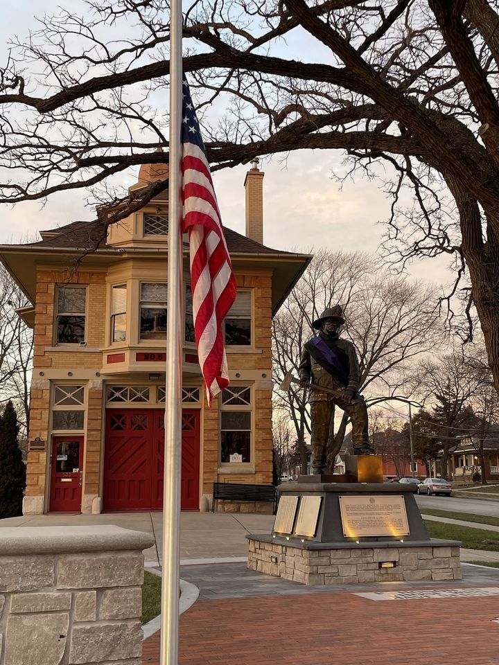 2023 Elgin Area Firefighters Memorial Service, Elgin Fire Barn No. 5 ...