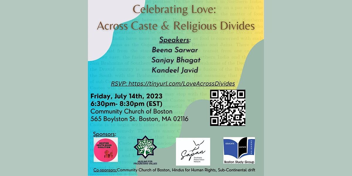 Celebrating Love: Across Caste and Religious Divides, Community Church ...