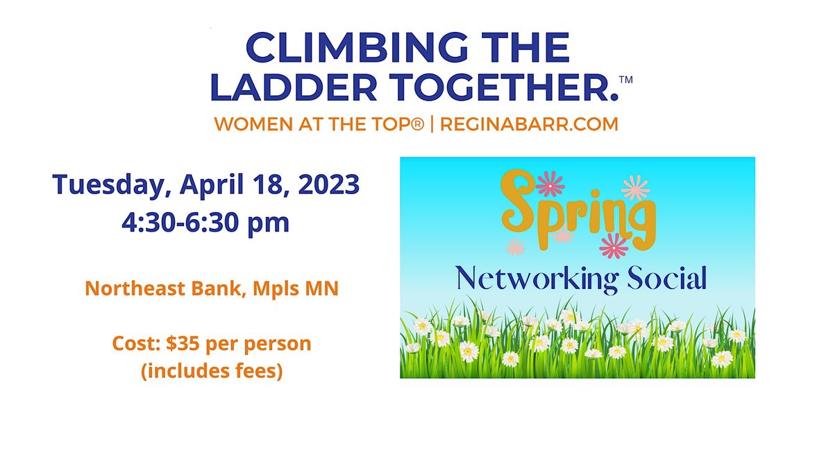 Spring 2023 Networking Social for Professional Women, Northeast Bank ...
