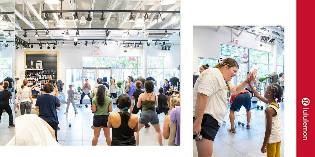 Lululemon Summer Sweat with Foster Fit, lululemon, Dallas, 29 June 2024