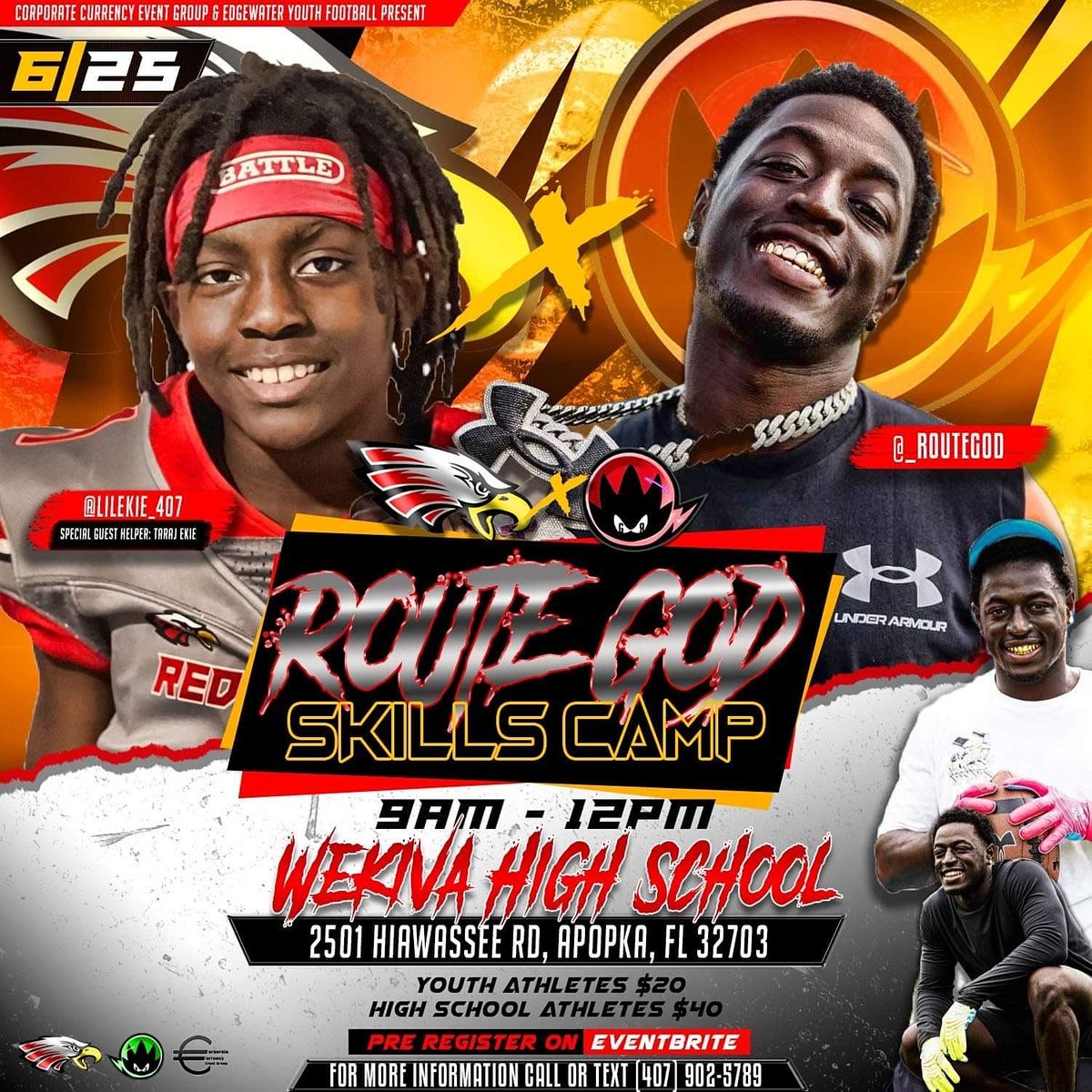 Route God Skills Camp, Wekiva High School, Apopka, 25 June 2022