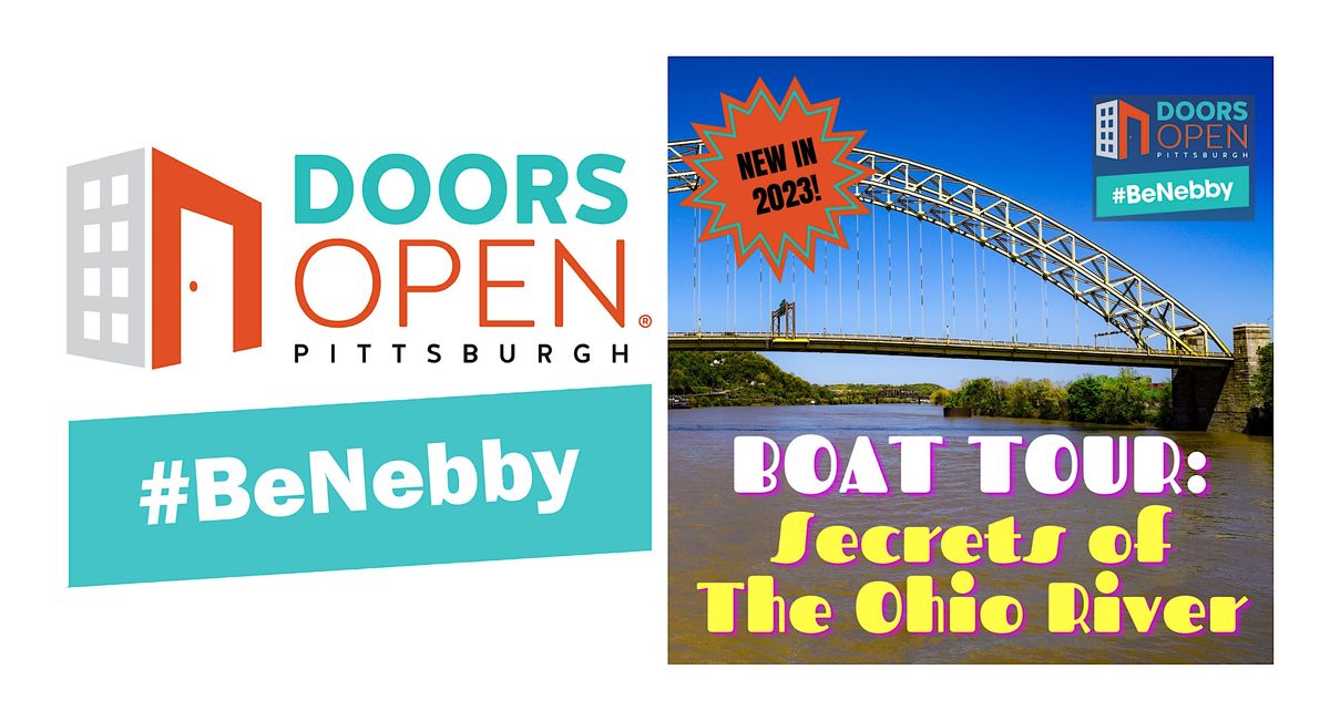 2023 Boat Tour: Secrets of the Ohio River, Gateway Clipper Boarding ...