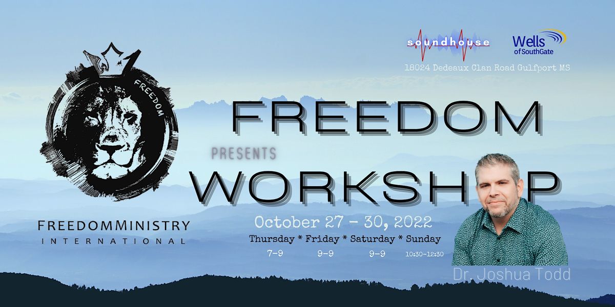Freedom Ministries with Dr. Joshua Todd, Sound House, Gulfport, 27 ...