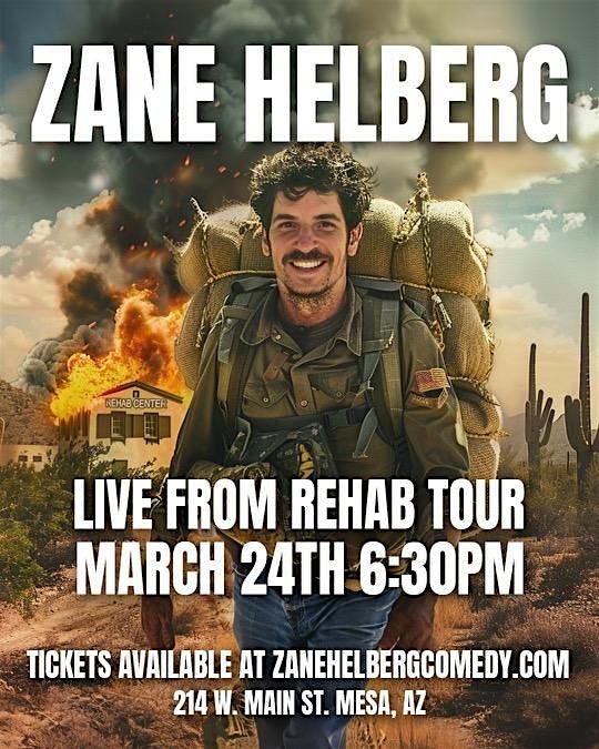 Zane Helberg, The Live From Rehab Tour - Phoenix 2024, The Neighborhood ...