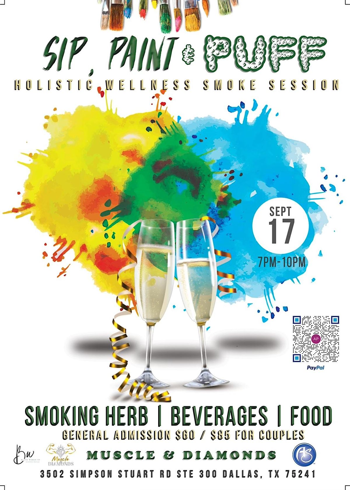 Sip Paint & Puff, 3502 Simpson Stuart Rd suit 300, Dallas, 17 September ...