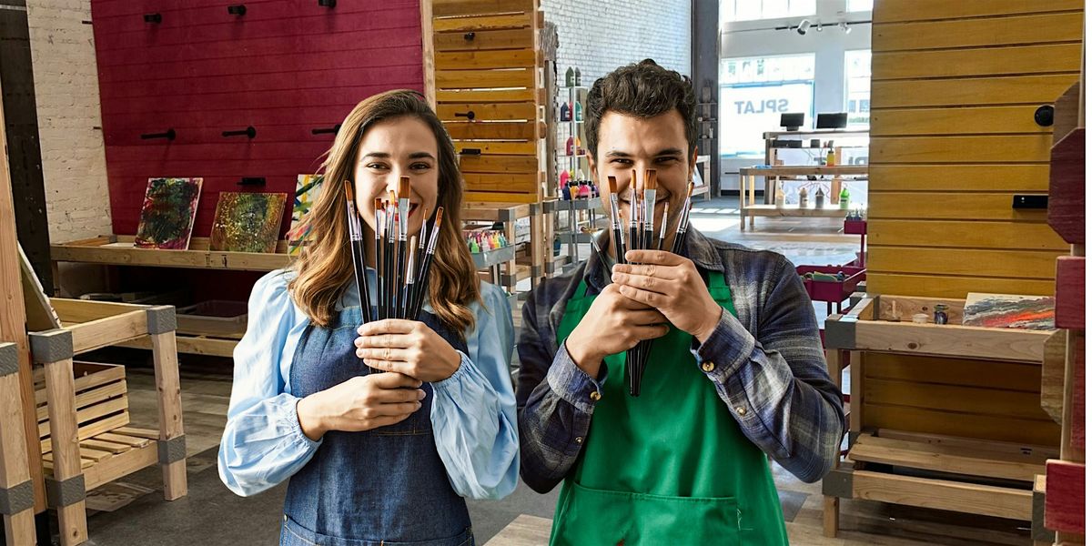 Paint Night - Splat & Sip: 60 Min Action Art Session, 1020 Mission ...