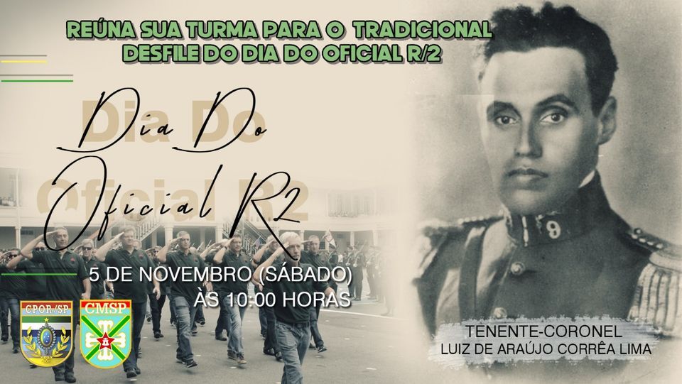 Solenidade comemorativa ao Dia do Oficial R2 no CPOR/SP, Centro de ...