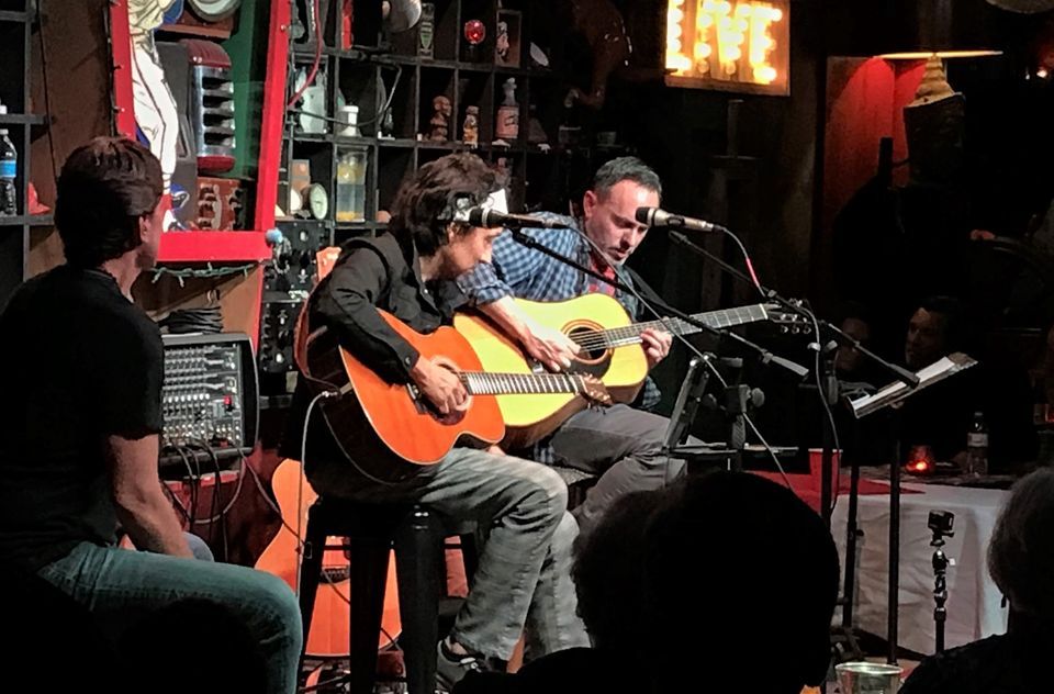 Hobo Cane aka Javier Mendoza with Jim Peters at Joes Cafe!, Joe's Cafe ...