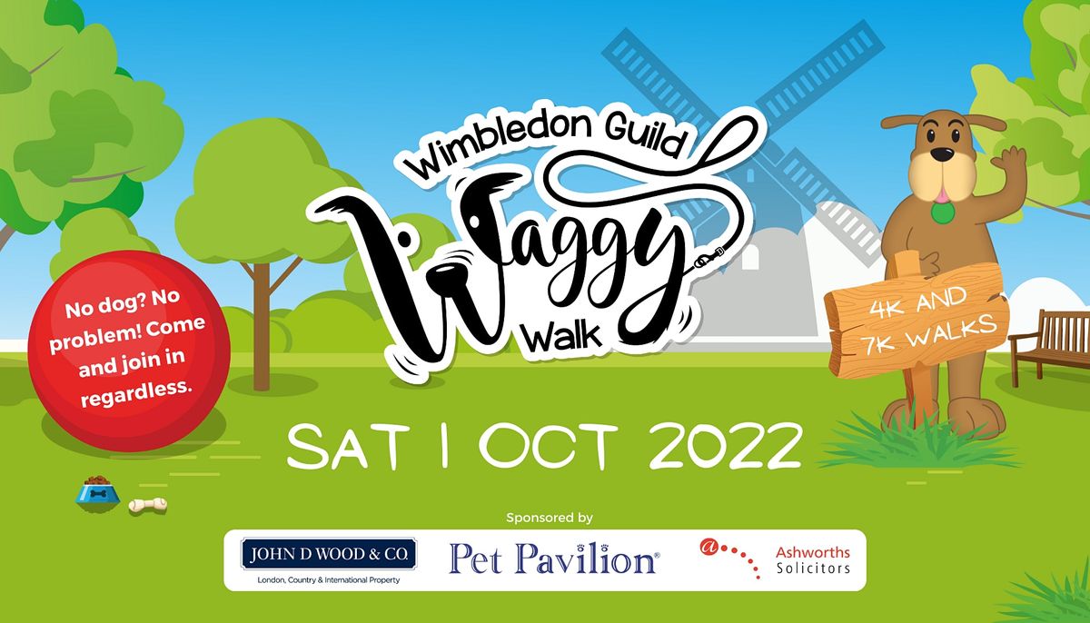 Wimbledon Guild Waggy Walk, Hand in Hand, London, 1 October 2022
