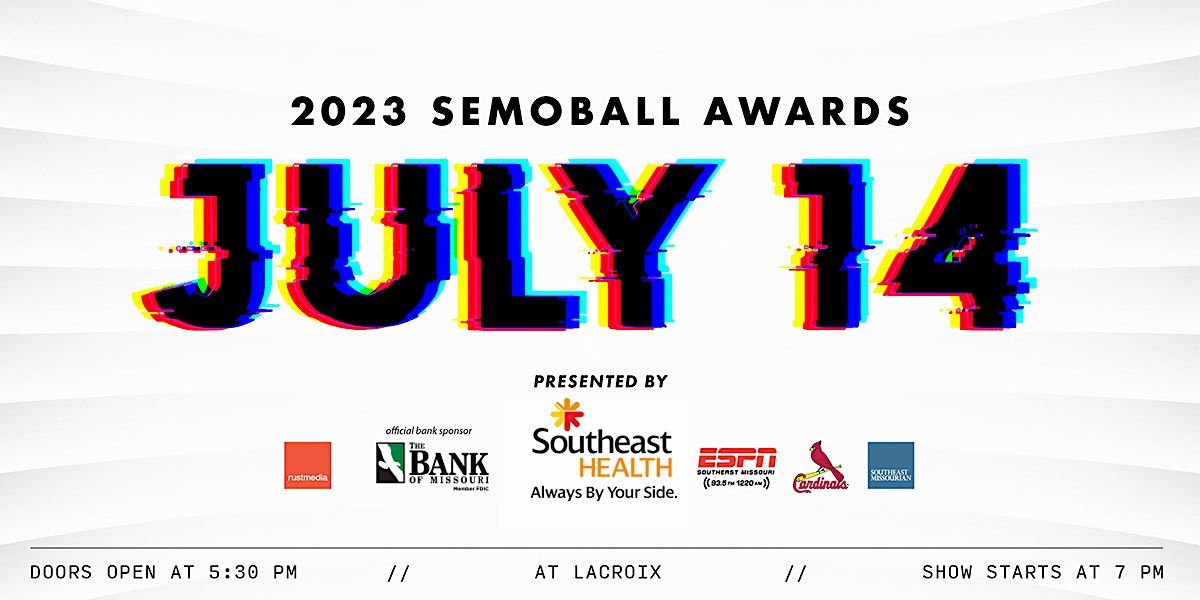 2023 Semoball Awards, La Croix Church, Cape Girardeau, 14 July 2023