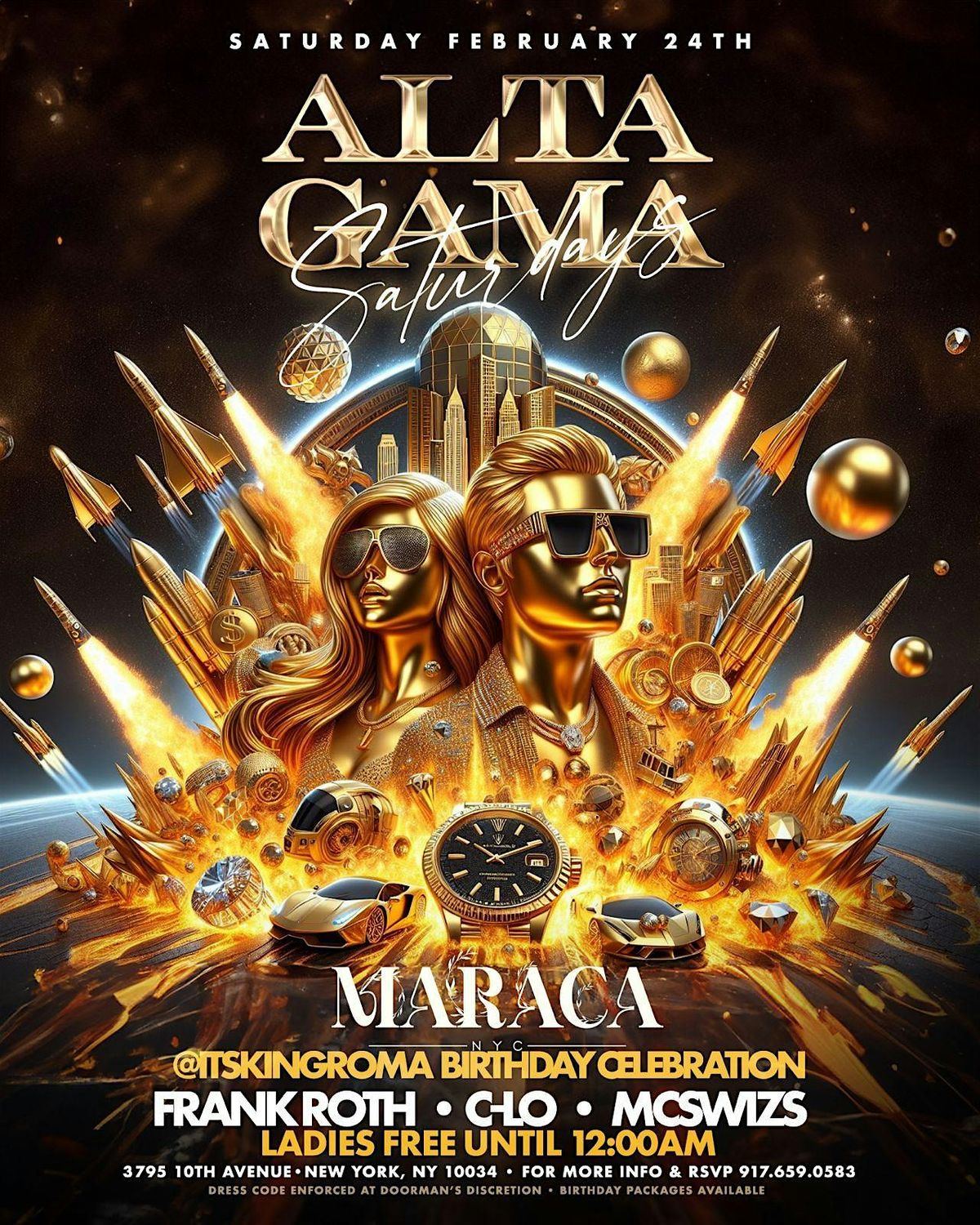 Alta Gama Saturdays Dominican Independence Weekend At Maraca NYC ...