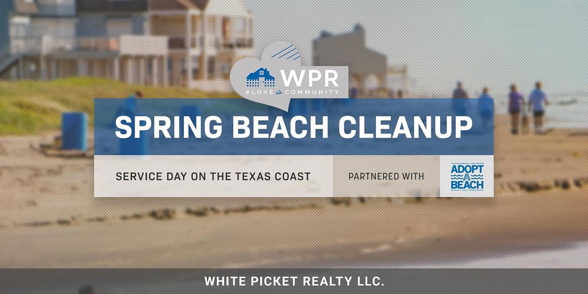 WPR Service Day! Texas Adopt-A-Beach 2022 Coastwide Spring Cleanup ...