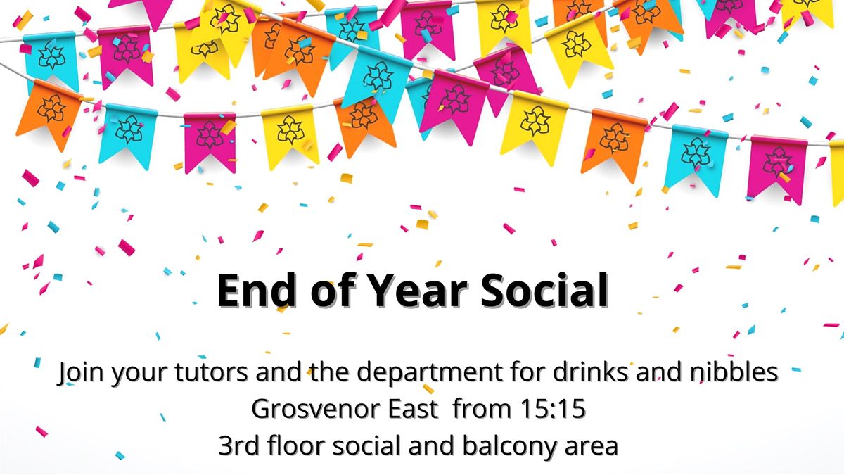 End of Year Celebration Social, Grosvenor East Building, Manchester ...