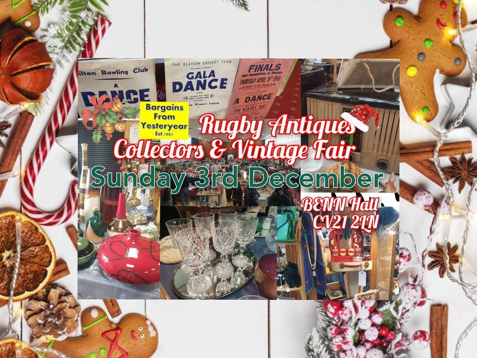 Rugby Antiques, Collectors and Vintage Fair, BENN Hall, Rugby, 3 ...