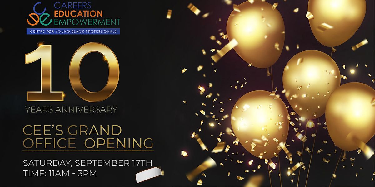 CEE S GRAND OFFICE OPENING, CEE Centre For Young Black Professionals ...