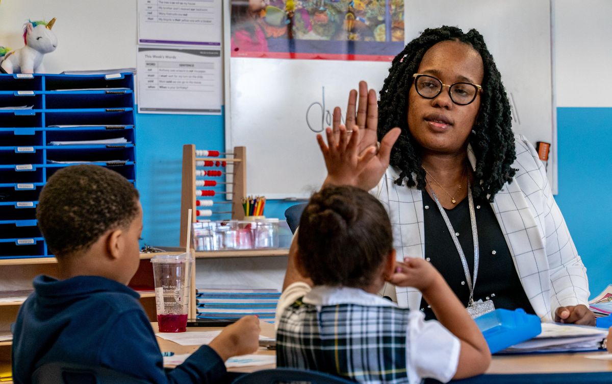 Democracy Prep Elementary Schools Open Home, 101 W 116th St, New York, 11 January 2024