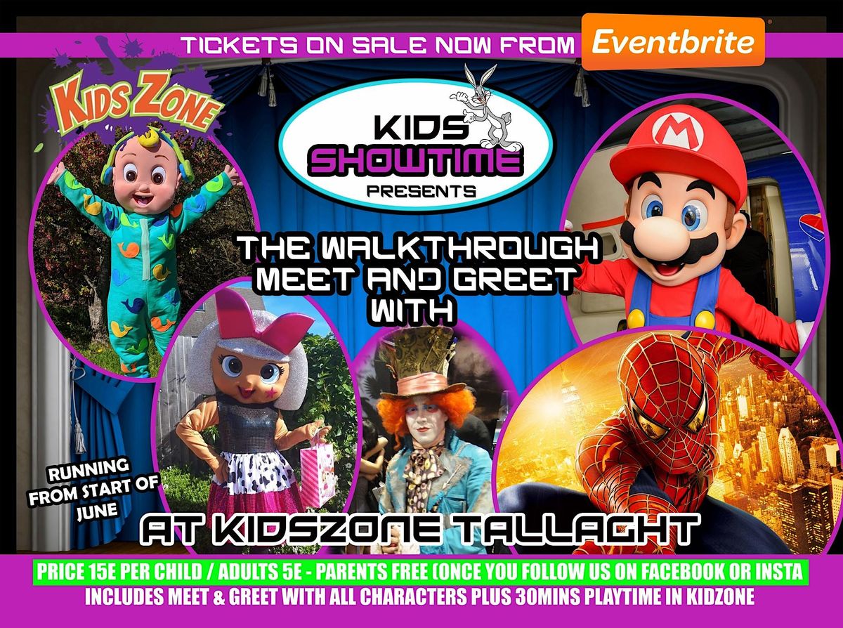 Kids Showtime Presents Cocomelon / Super Mario and Friends, Kids Zone ...