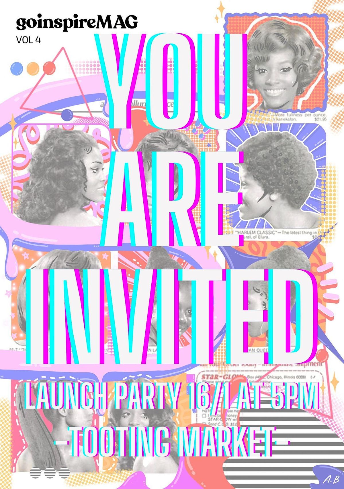 Launch Party: Go Inspire Mag Volume 4 is here!!!, Tooting Market ...