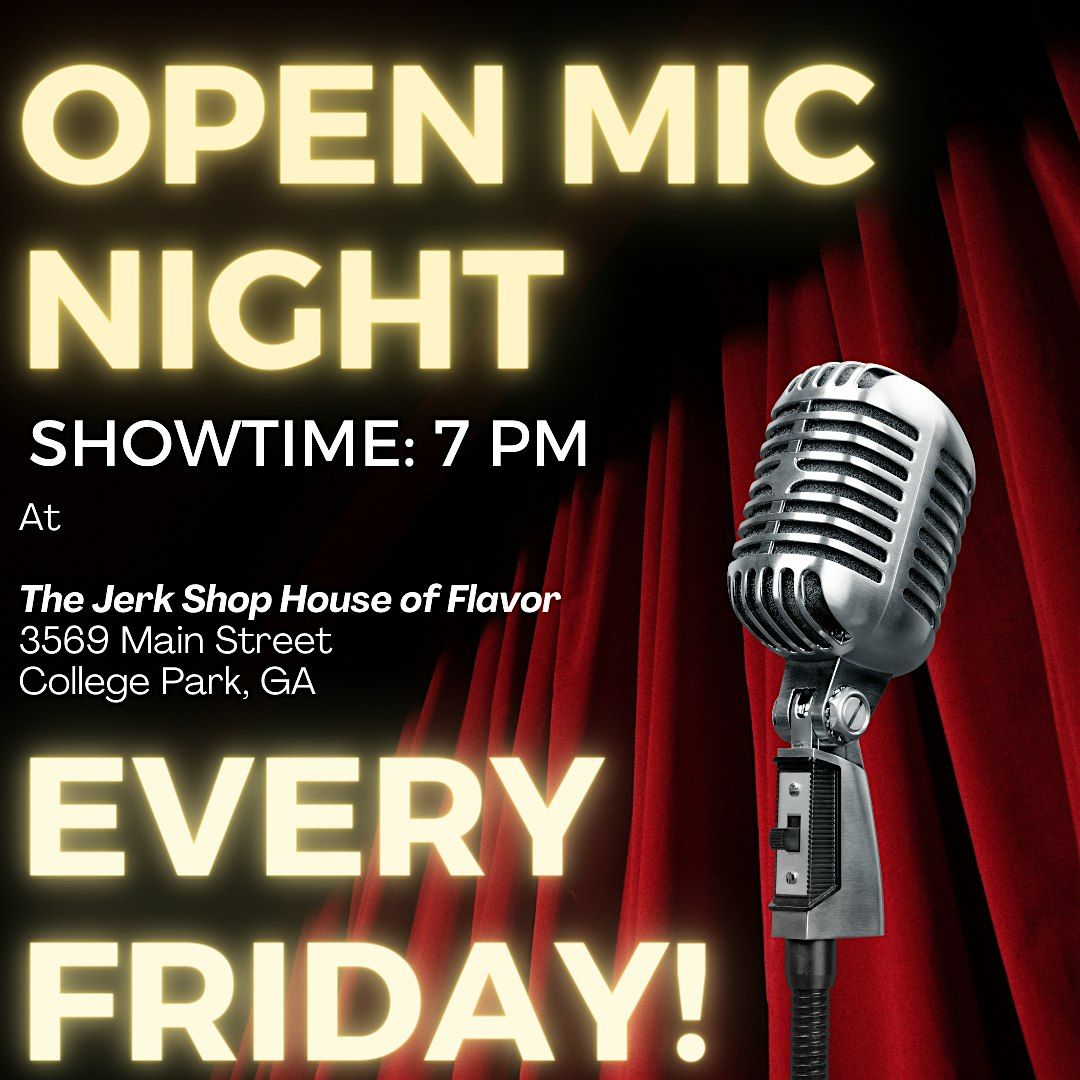 St. Patricks Day Weekend Kick-Off: Open Mic Night at The Jerk Shop ...