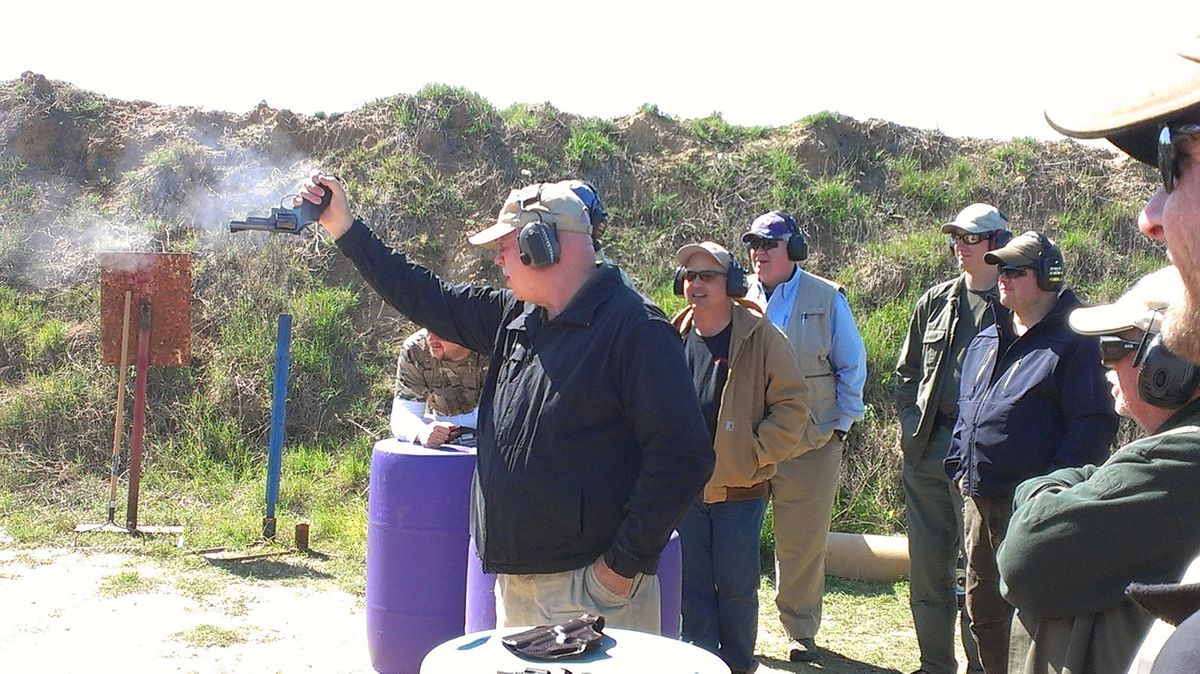 Defensive Revolver Course, Top Gun Memphis, 6 January 2023