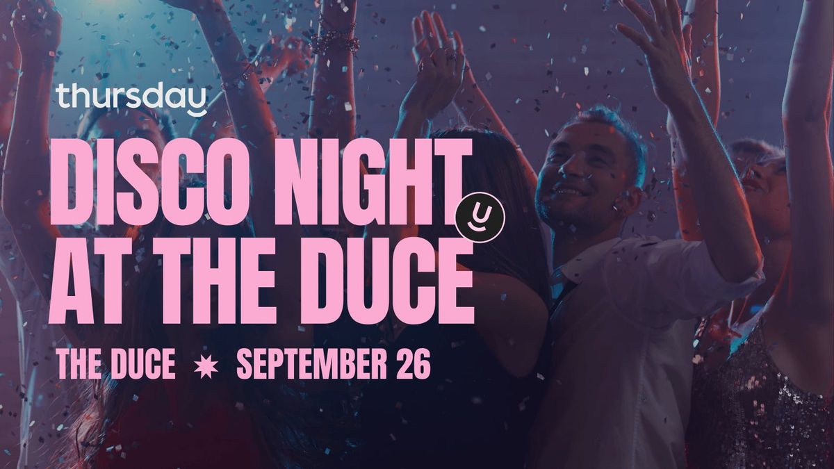 Friday | Disco Night at The Duce | Downtown Phoenix, The Duce, Phoenix ...