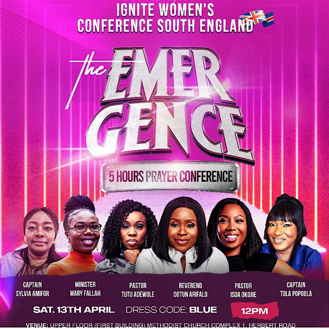 IGNITE PRAYERTHON CONFERENCE, Manor Park Methodist Church, London, 13 ...