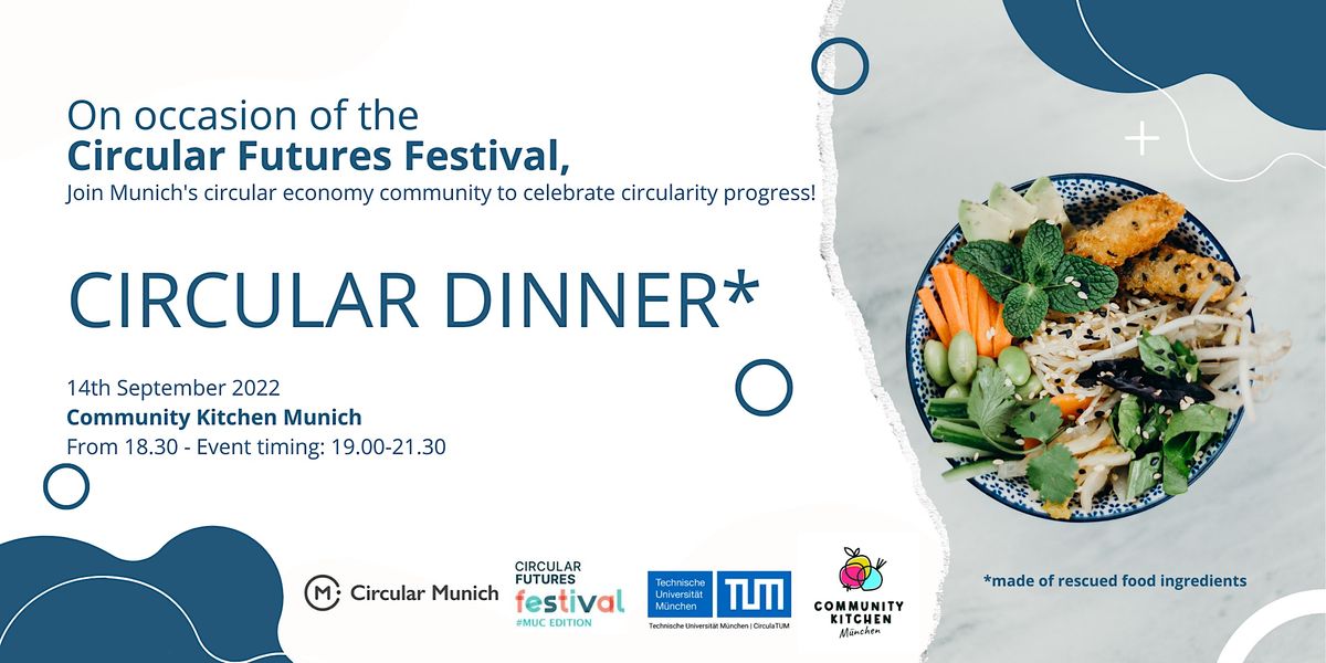 Circular Futures Festival 2022 - Munich Circular Dinner, Community ...