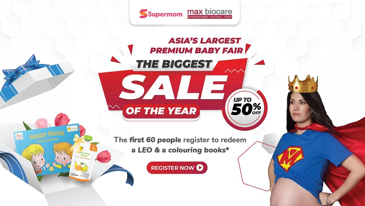 Max Biocare x SuperMom Baby Fair 2022, Marina Bay Sands Singapore, 5 ...