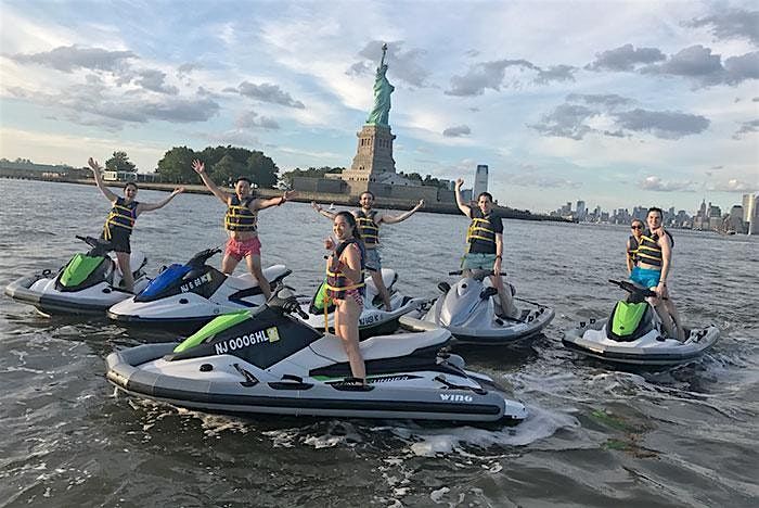 STATUE OF LIBERTY JET SKI TOURS 2024 | NYC, Statue of Liberty, New York ...