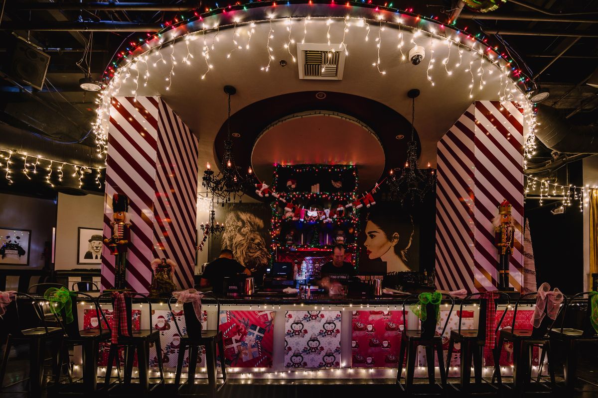Santas Lair - Holiday Pop-up Speakeasy, Lair Nightclub, San Diego, 29 December 2022