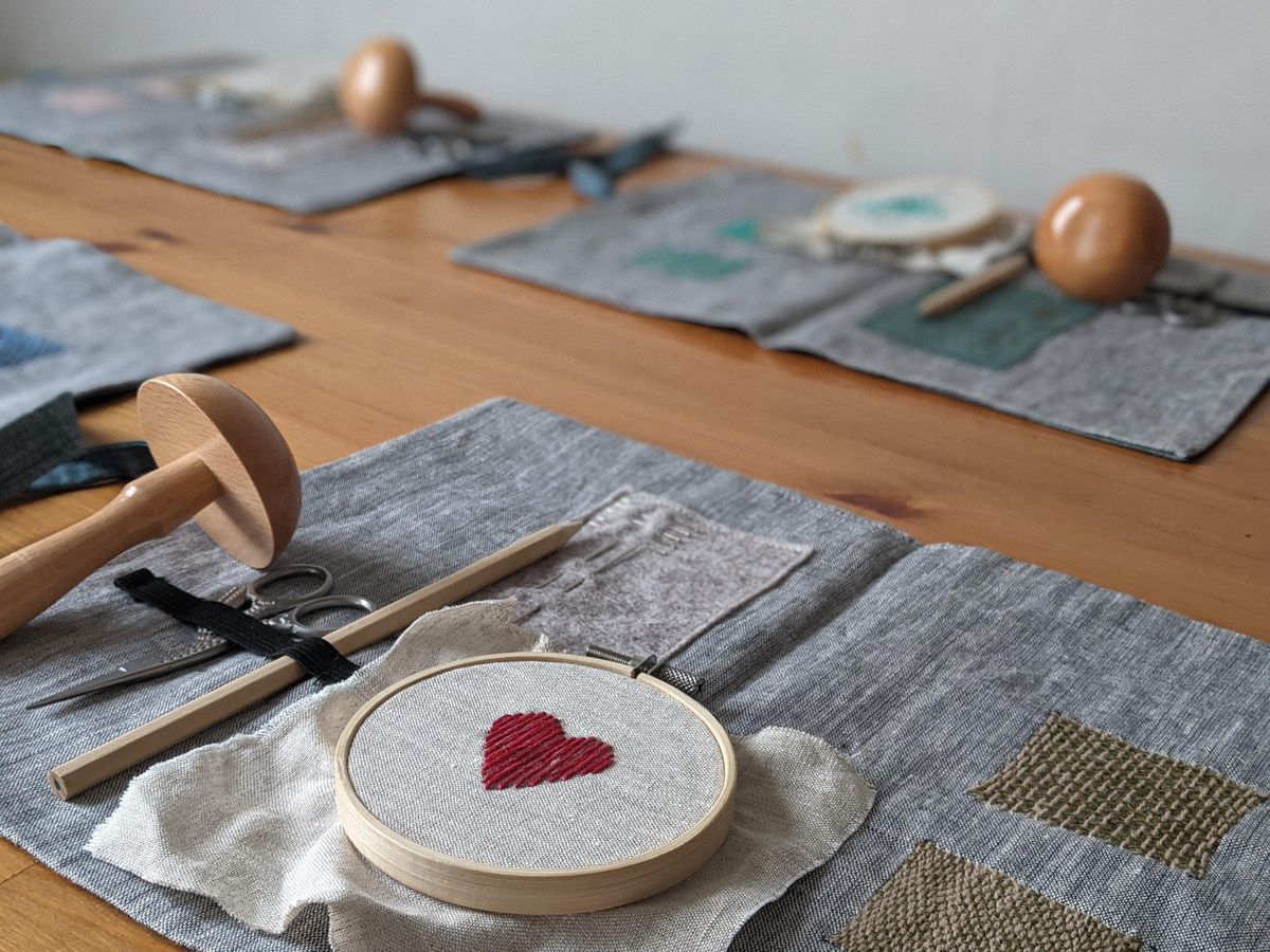 Creative Mending Workshop with Untied, Meadows Store, London, 19 June 2022
