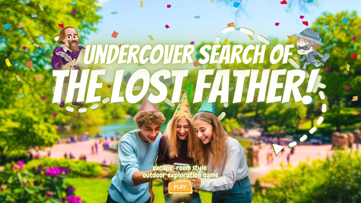 New York Outdoor Birthday Party Game: Undercover search of the lost ...