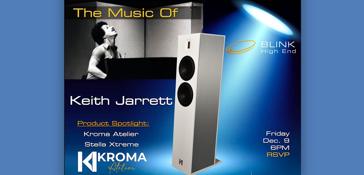 HiFi Days @ Cambridge: The Music of Keith Jarrett - Kroma Atelier ...